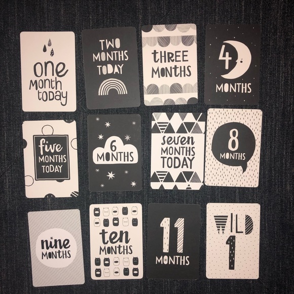 Other | Milestone Mini Moment Cards | Poshmark